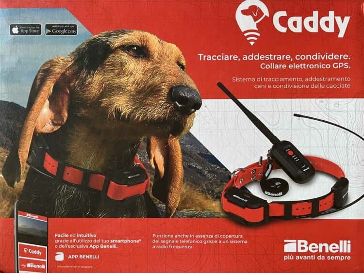 Benelli CADDY: il collare satellitare GPS per cani.. - Caccia Passione