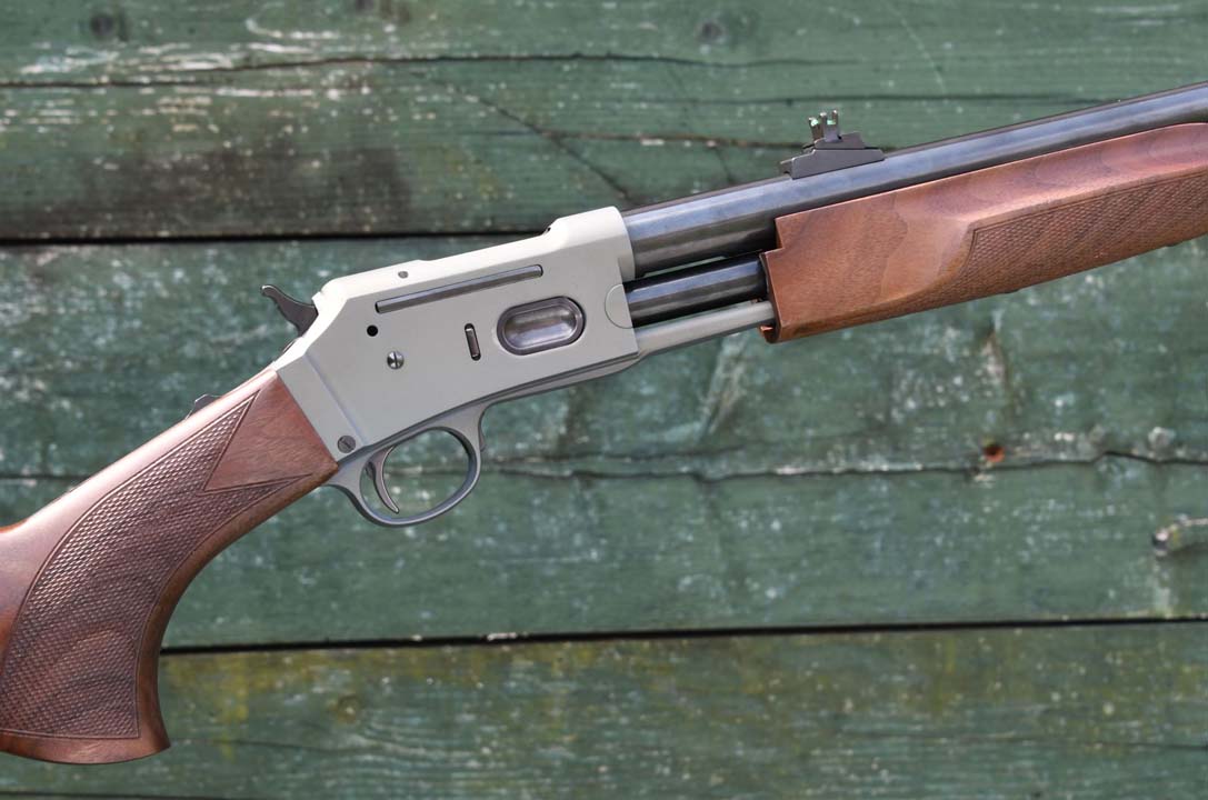 Pedersoli Jackal 44 .44 Magnum. The Super-Safe Pump-Action Shotgun for ...