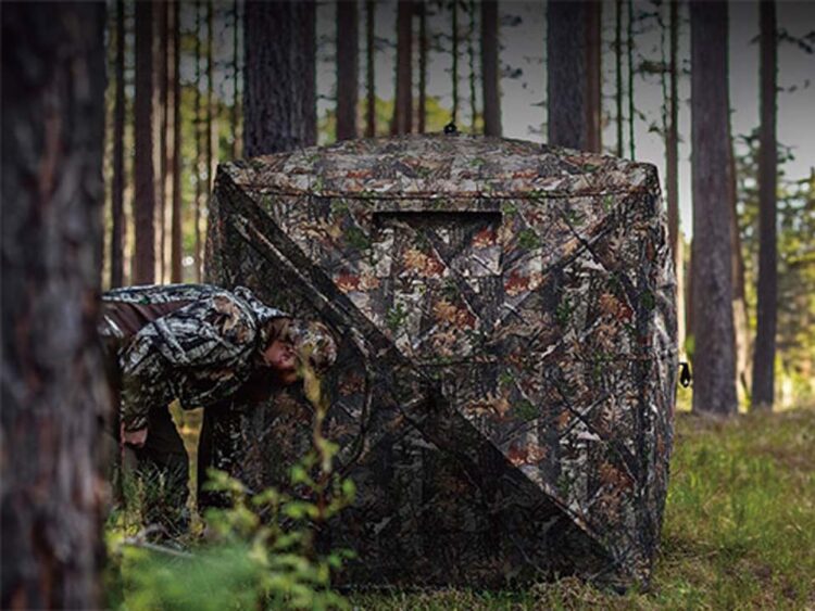 Hunting hides and hides: camouflage makes the difference - Caccia Passione